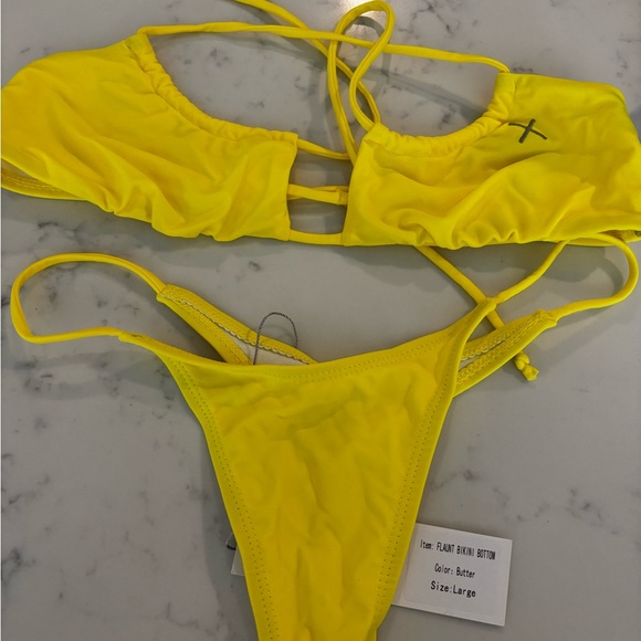 Boutine La Swim Boutine La Butter Flaunt Bikini Set L Poshmark